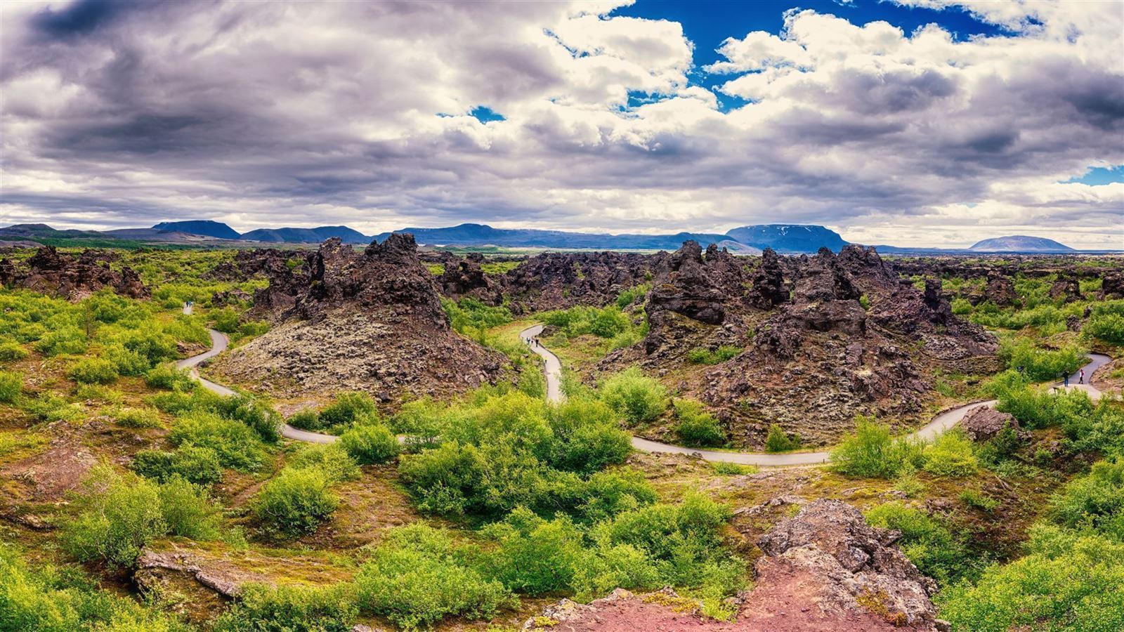 Rundreisen.de - Island - Lavalabyrinth bei Dimmuborgir
