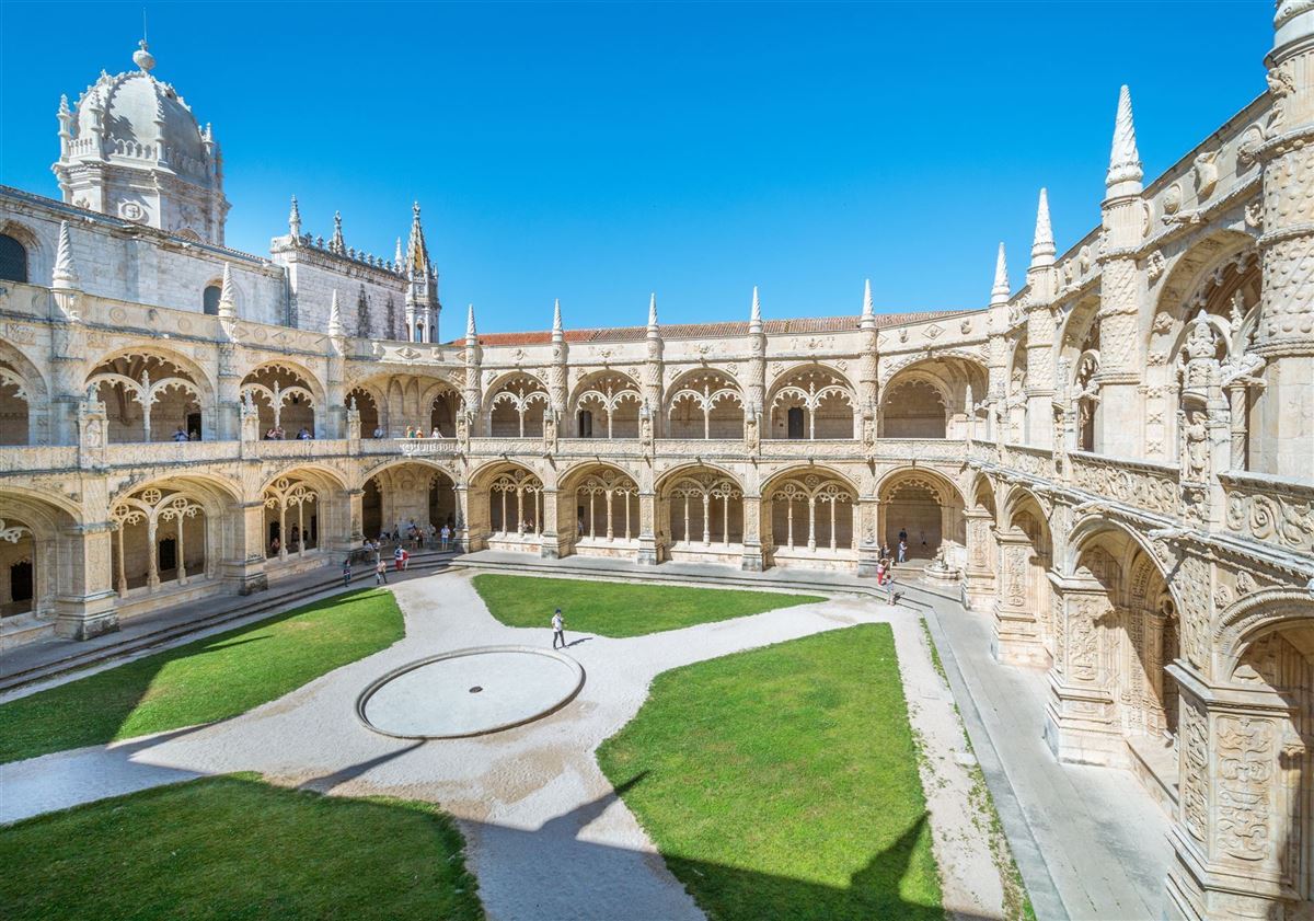 Schne Hieronymus Kloster Lissabon Bild